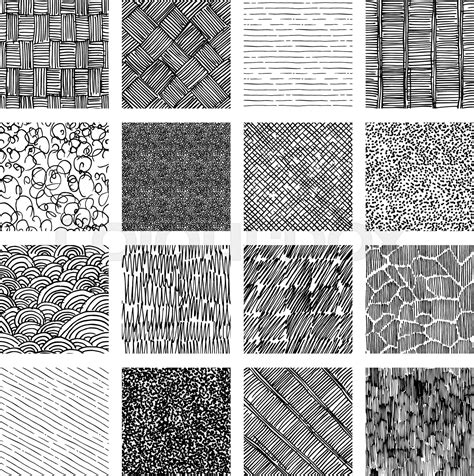 Seamless Pattern Of Rough Hatching Grunge Texture Stock Vector Colourbox