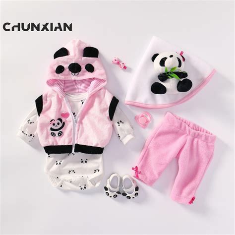 3 Estilos Diferentes Serve Para Vestido De Boneca De 50 55 Cm Roupas Reborn Alta Qualidade