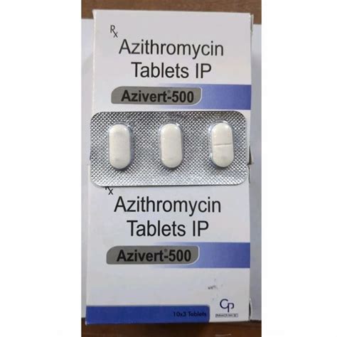 500mg Azithromycin Tablets Ip At ₹ 440 Box Azithromycin Tablets In