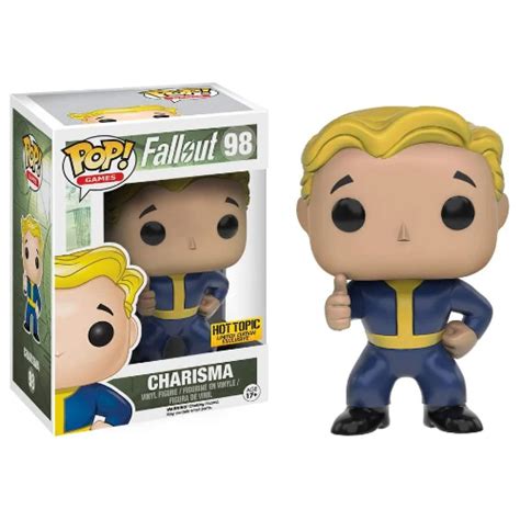 Funko Pop Games Fallout Charisma 98 Exclusivo Original Colecionavel