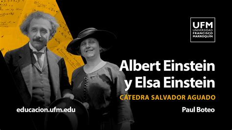 Albert Einstein Y Elsa Einstein Paul Boteo New Media New Media