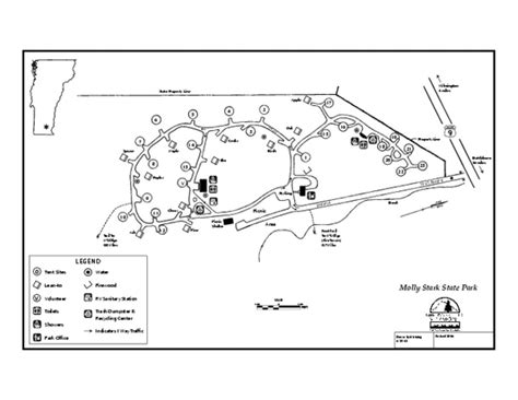 Map Of Fort Robinson State Park Printable Map