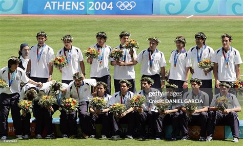 The Paraguayan National Football Team Celebrate With Their Silver
