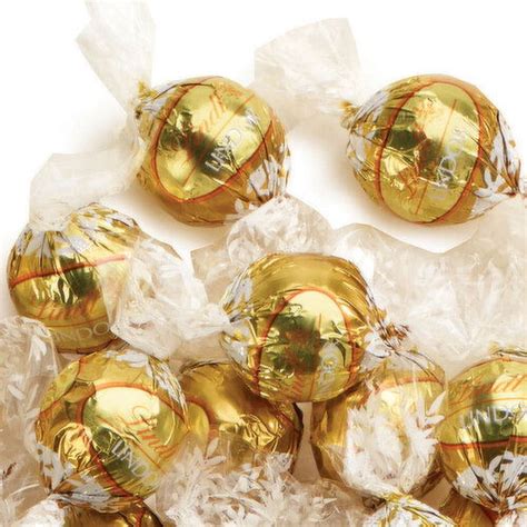 Lindt Lindor White Chocolate Balls Bulk Pricesmart Foods