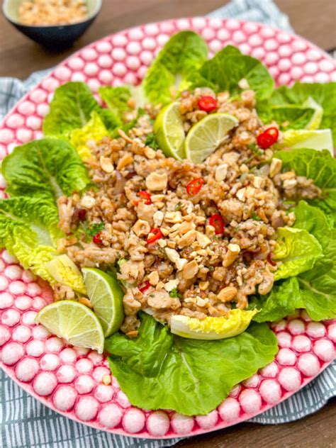 Laab Salade Met Kip En Limoen Recept Bettys Kitchen