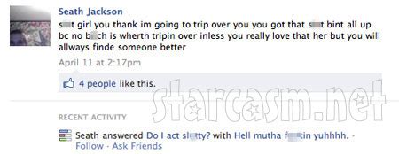 Murder Of Seath Tyler Jackson The Facebook Posts That Started It All