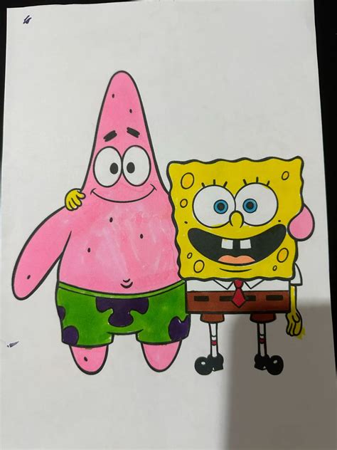 Drawing Ideas Spongebob And Patrick