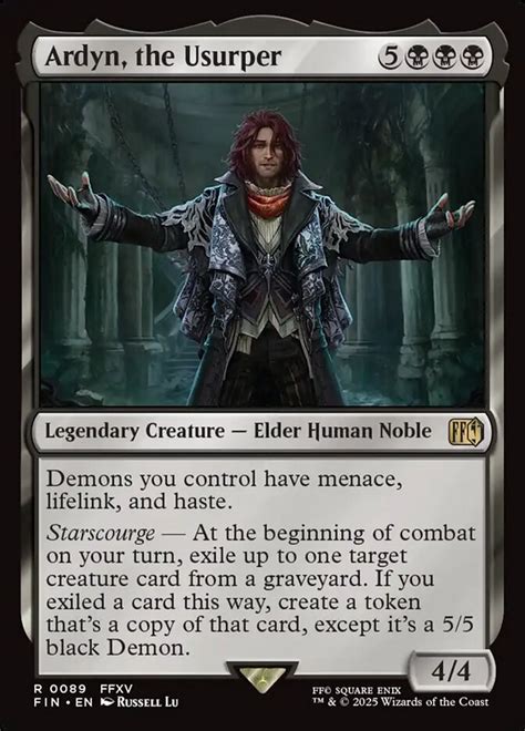 Ardyn The Usurper · Final Fantasy Fin 89 · Scryfall Magic The