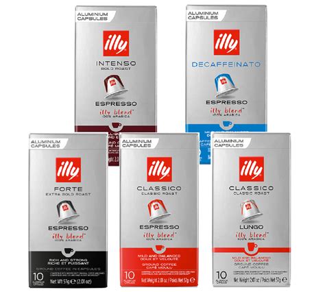 Discovery Pack 50 Nespresso Original Compatible Capsules Illy
