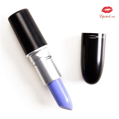 Son Mac Dew Màu Xanh Blue Độc Lạ Dòng Satin