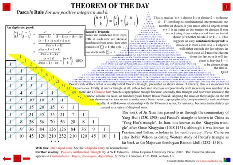 Pascals Rule For Any Positive Integers N And K Pdf Discrete