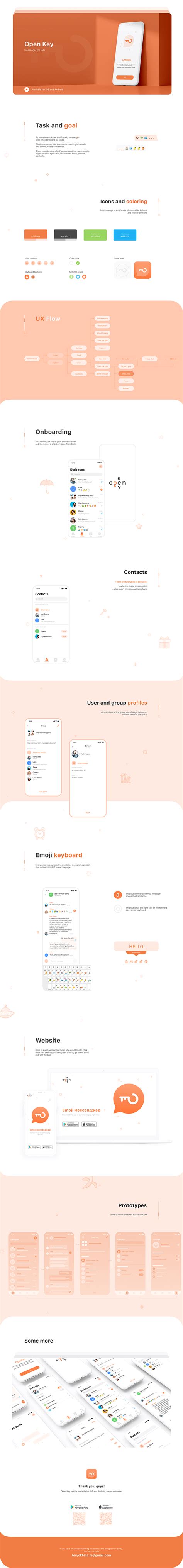 Messenger App UI UX On Behance Messenger App UI UX On Behance
