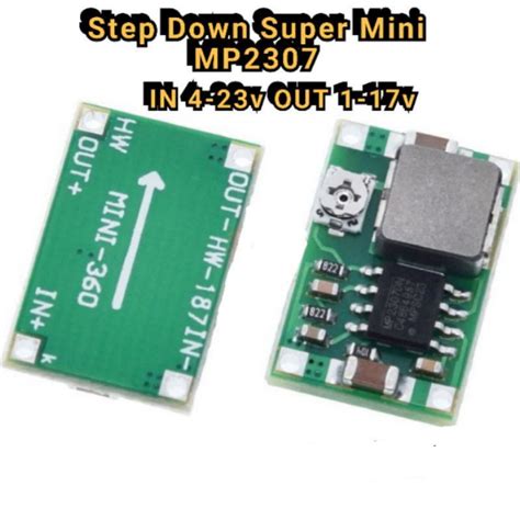 Jual Step Down Super Mini 360 Mp2307 Dc Buck Regulator Lm2596 Kecil