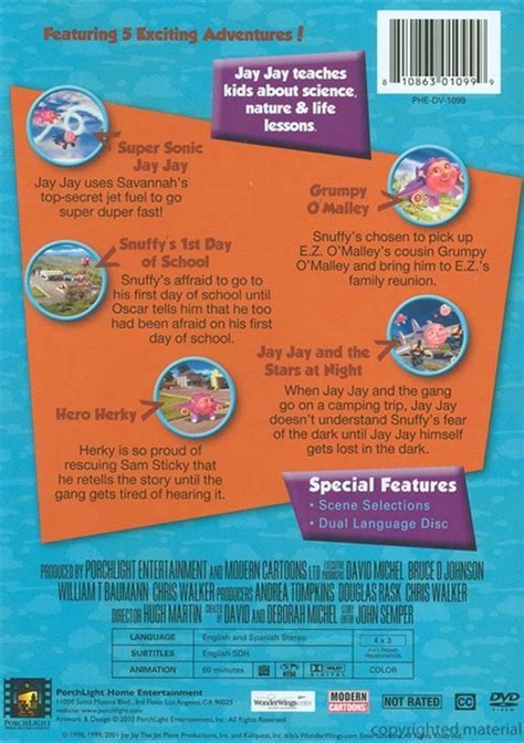 Jay Jay The Jet Plane Super Sonic Jay Jay Dvd 1999 Dvd Empire