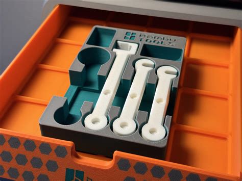 Bambu Tools Holder Gridfinity For Ams Riser V2 By Sass3dp