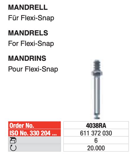 Snap On Mandrel