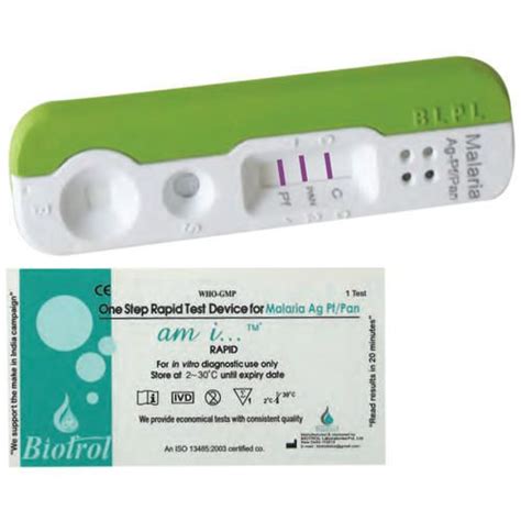 Malaria Diagnostic Test Kit Mp Card Test Kit Mp Kit Malaria Detection Kit Malaria Kit