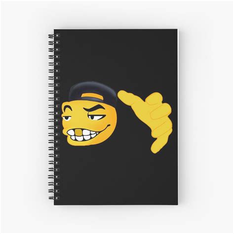 Dab Me Up Emoji Grabs Your Balls Meme Spiral Notebook By Fomodesigns