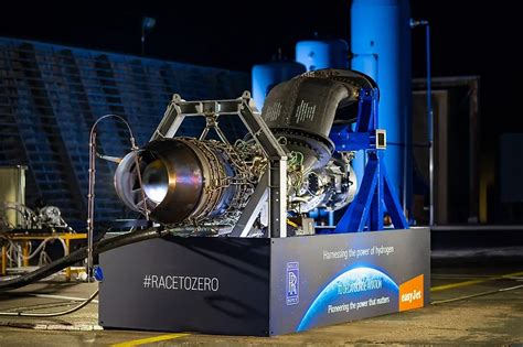 롤스로이스 And 이지젯 세계 최초의 수소 항공기 엔진을 테스트하다