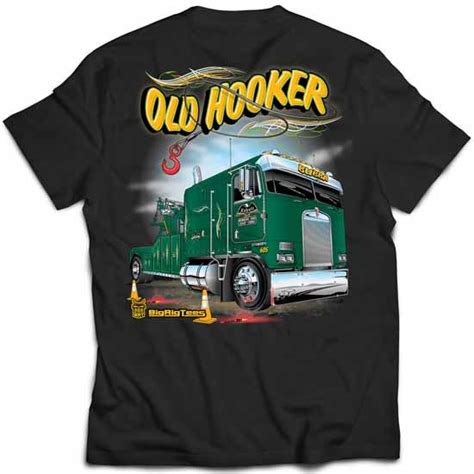 Old Hooker Short Sleeve T Shirt 4 State Trucks