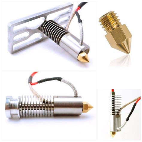 20pcs 3d Printer Nozzle Accessory Mk8 0 4mm For Cr Grandado