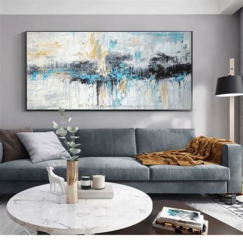 9253€ Pintura De Arte Abstracto Para Pared Cuadros De Lienzo De Arte