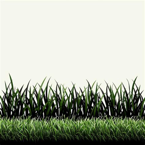 Free Vector Grass Border Premium Ai Generated Image