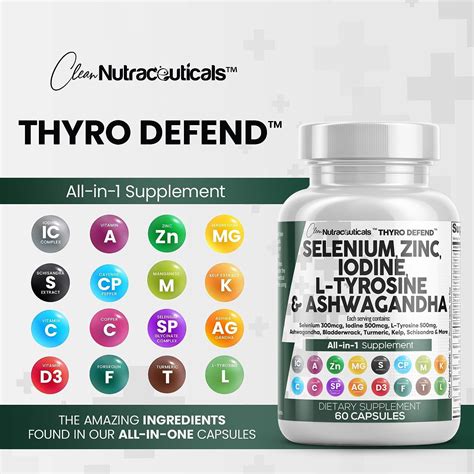 Thyroid Support Supplement With Selenium Zinc Nepal Ubuy