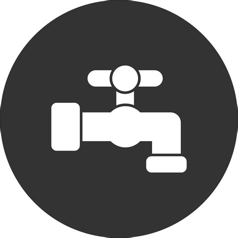 Faucet Vector Icon 19998208 Vector Art At Vecteezy