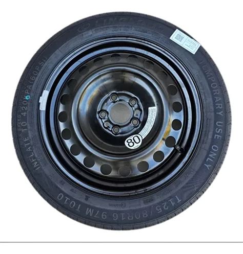 Rueda De Auxilio Original Fiat Fastback Negro Envío Gratis