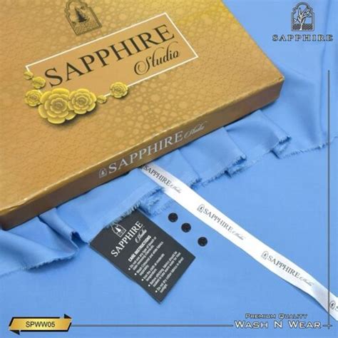 Sapphire Elite Thread Unstitched Wash And Wear Suit For Men Summer