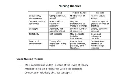 Complexity Theory In Nursing