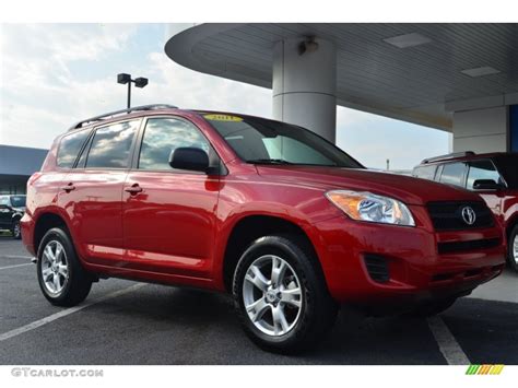 2011 Barcelona Red Metallic Toyota Rav4 I4 85119870 Photo 2 Car Color Galleries