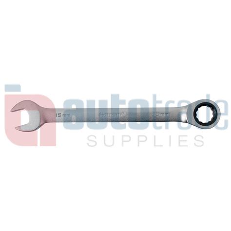 Ratchet Combspanner 15mm Auto Trade Supplies