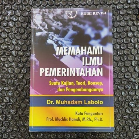 Jual Memahami Ilmu Pemerintahan Dr Muhadam Labolo Shopee Indonesia