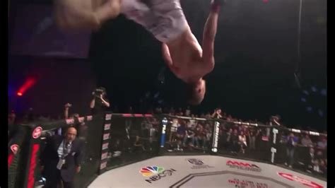Justin Gaethje Failed Backflip Youtube