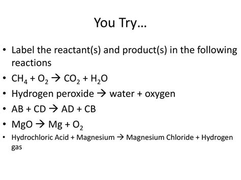 Chemical Reactions Ppt Download