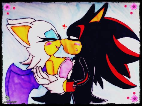 Leannearts Shadows First Kiss X Rogue By Leannearts On Deviantart