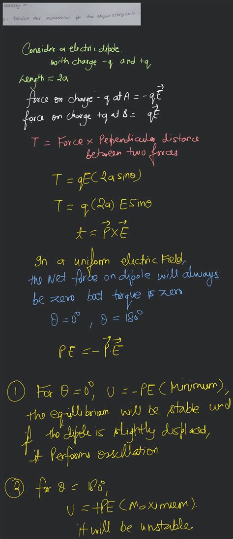 Density σ2 Derive The Expression For The Torque Acting On It Filo