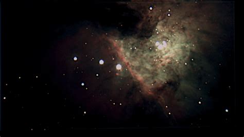 Orion Nebula Through Cpc 1100 R Telescopes