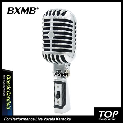 Professional Wired Microphone Classic Vintage Cardioid Dynamic Mic For