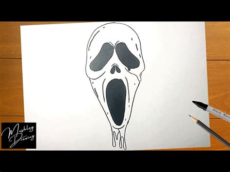 Scream Mask Drawing Eu Fun World Scream Vi 6 Mask Aged Billy