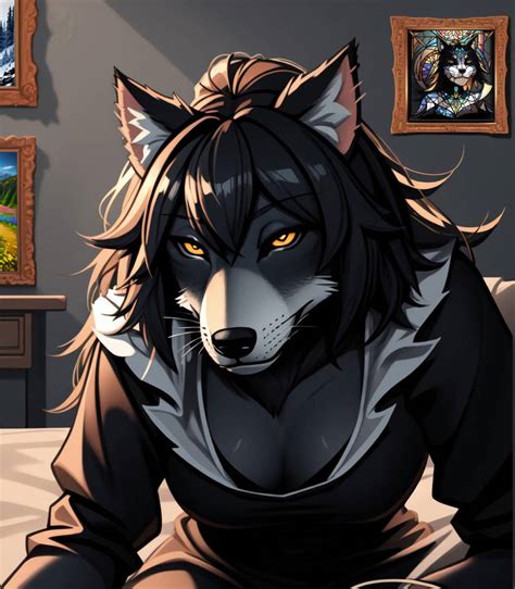 Female Wolf 19 Waking Up Early By Daneclipse On Deviantart