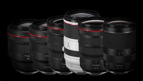 Canon Utvecklar Sex Nya Rf Objektiv I Fullformat