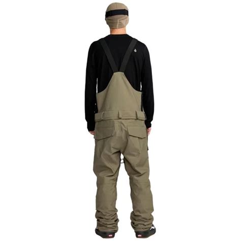 Volcom Roan Bib Overall Military Comfortabele En Waterdichte Bib Snowboardsnl