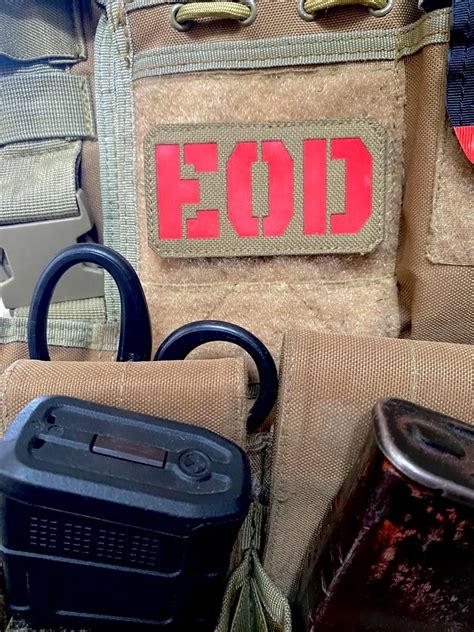 Шеврон Eod Cbred Біла Сова