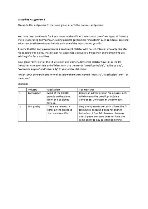 Cascading Assignment 4 You Have Been On Phoenix For 5 Years Now Make