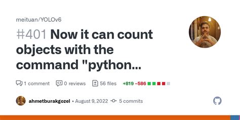 Now It Can Count Objects With The Command Python Toolsinferpy