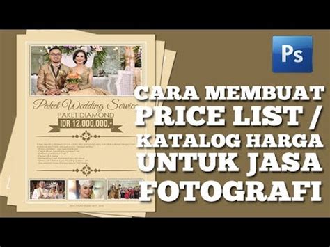 Cara Membuat Price List Delinewstv