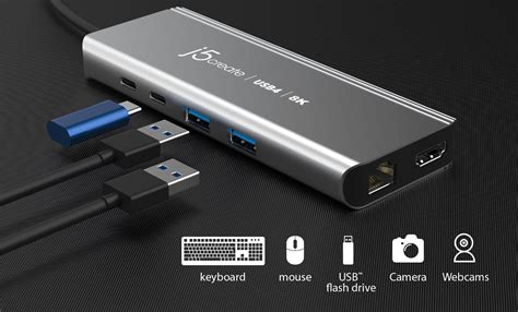 Usb4® 8k Multi Port Hub J5create